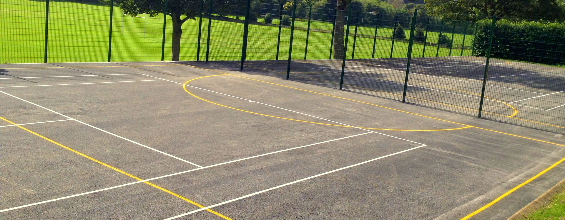 Size of Netball Court Sports MUGAs - Soft Surfaces Ltd: The UK's ...