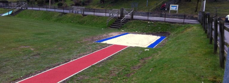 Schools Recreational Long Jump Runway Length - Soft Surfaces
