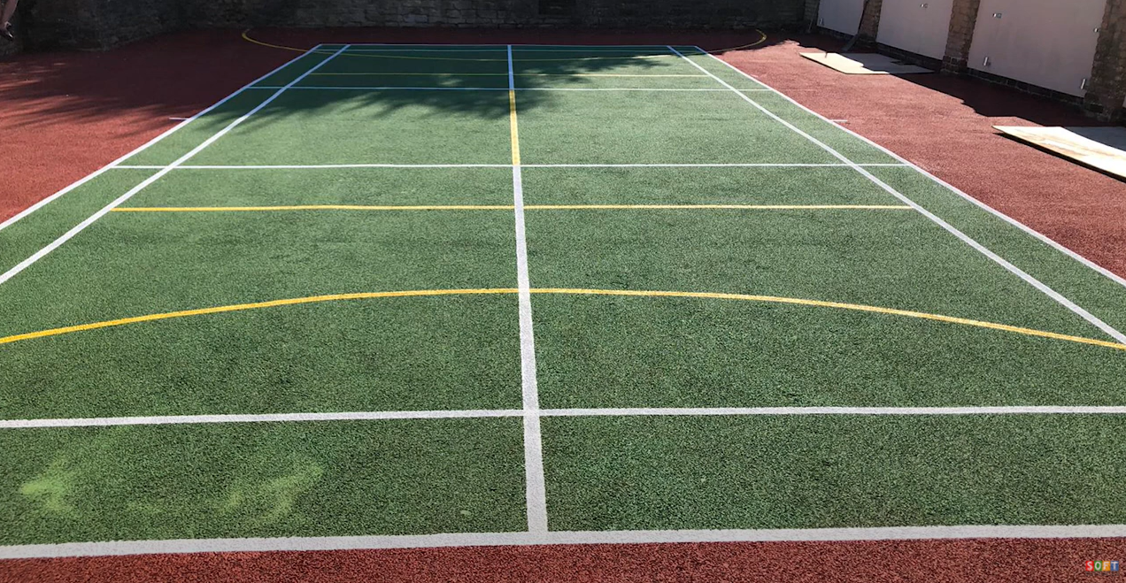 Sports Surfacing Clean and Paint in Southport - Soft Surfaces